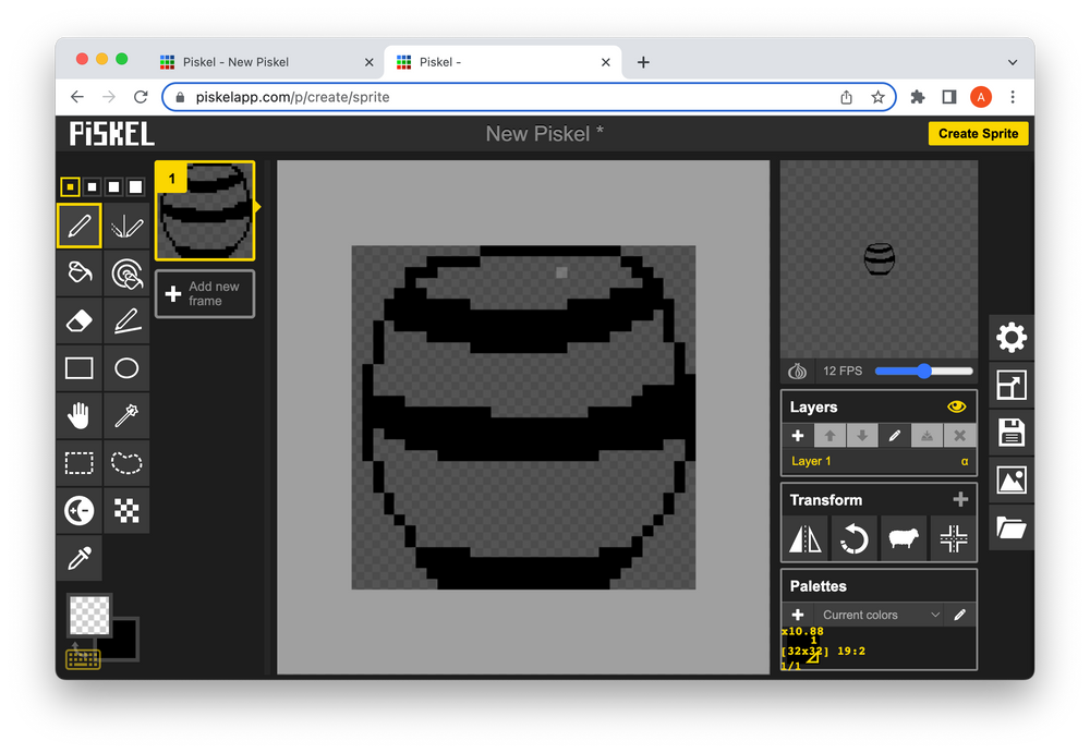 Getting started with Pixel Art